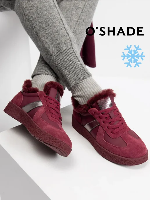 Кеды зимние женские O`SHADE